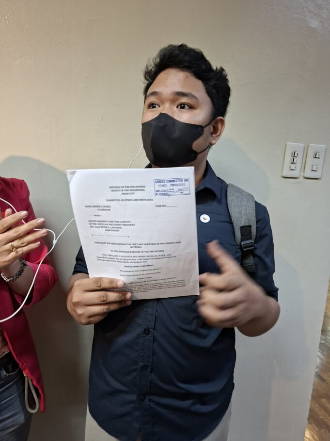 Ethics complaint, inihain vs Cayetano et al - Remate Online